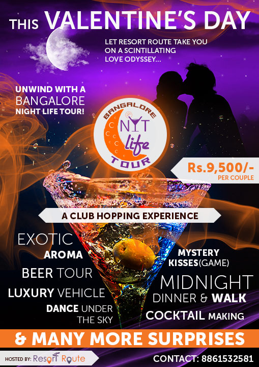 Valentine Programs, Experience Programs, Love Routes from Resort Route